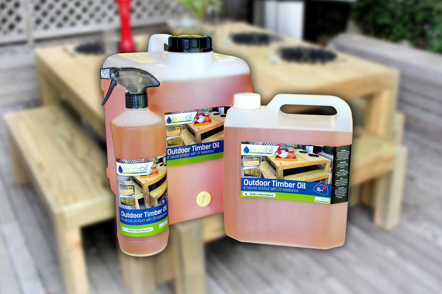 Outdoor Timber Oil - Goldpine